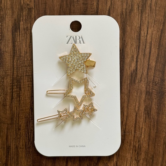 Zara | Accessories | Zara Stars Jewels Hair Pins | Poshmark